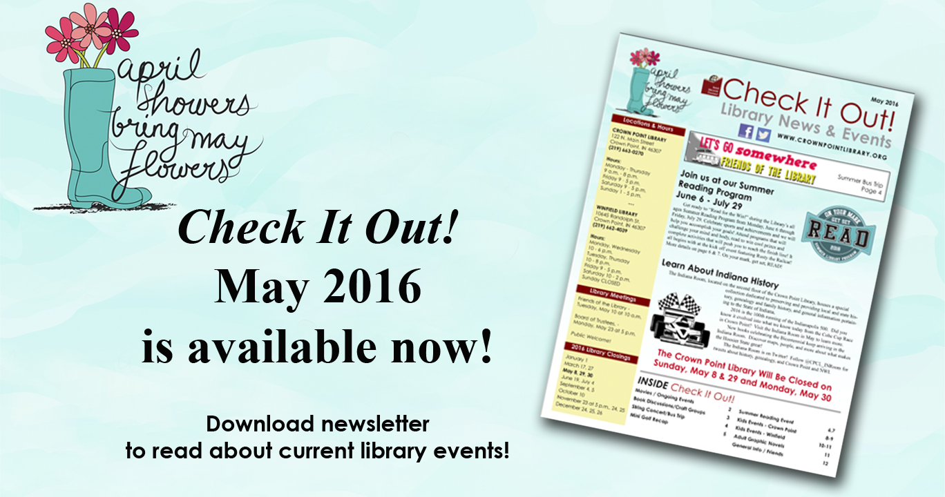 Crown Point Community Library - Newsletter Widget