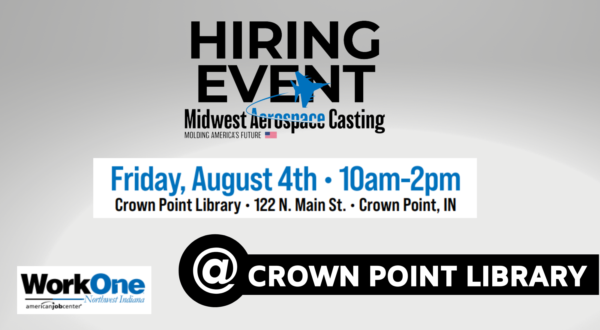 Crown Point Community Library - Screens-special events