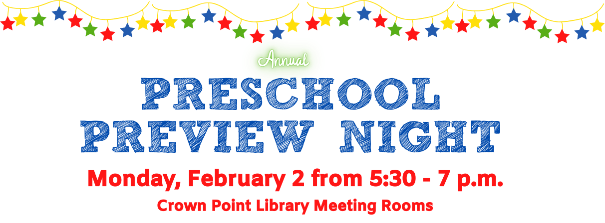 Crown Point Community Library - Prepare for Preschool at the Crown ...